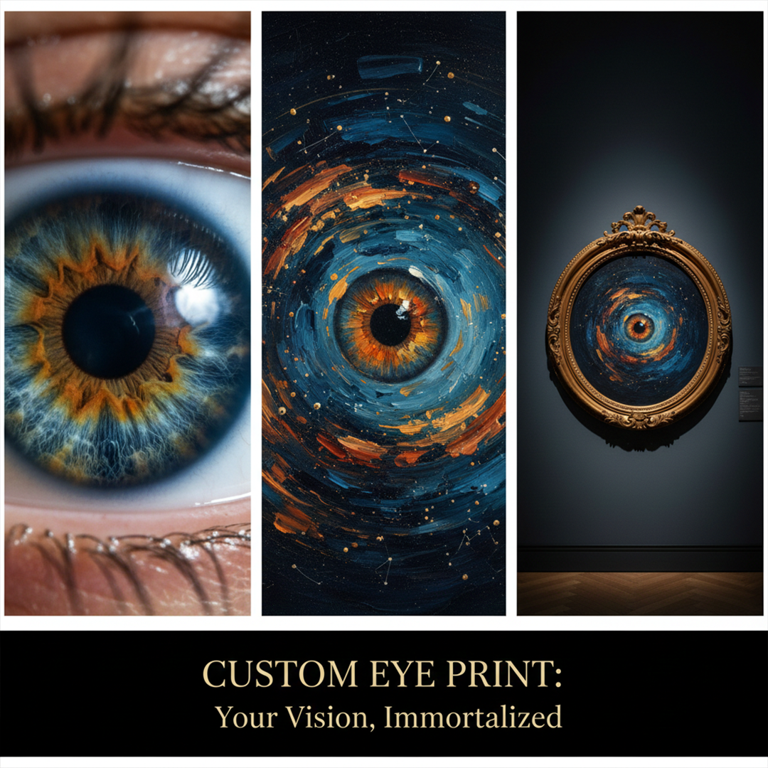 Better Than Art: Turn Your Eye Into a Custom Eye Print! - Iris Blink®