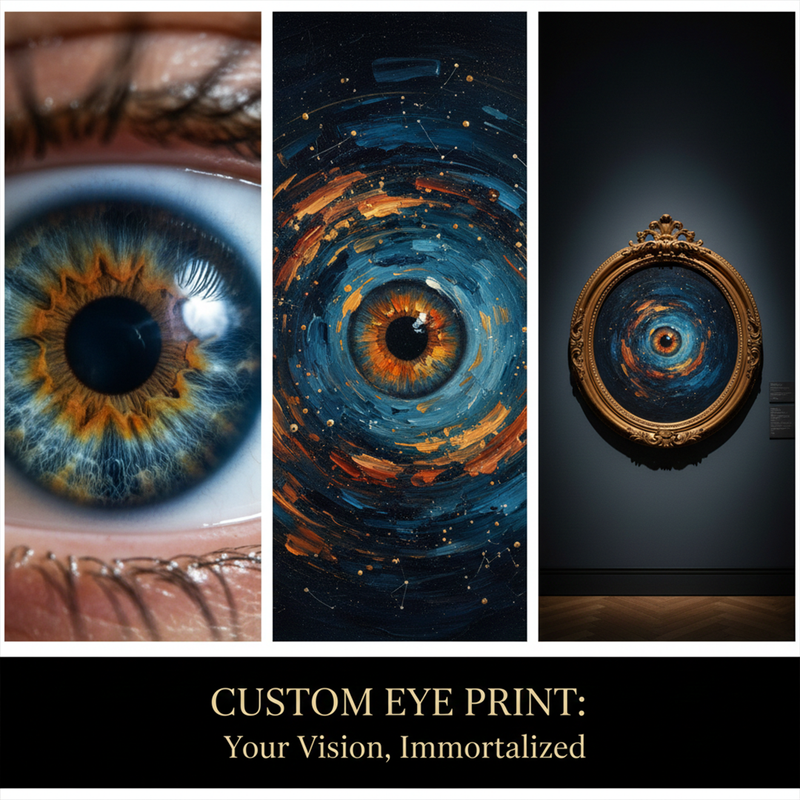 Better Than Art: Turn Your Eye Into a Custom Eye Print! - Iris Blink®