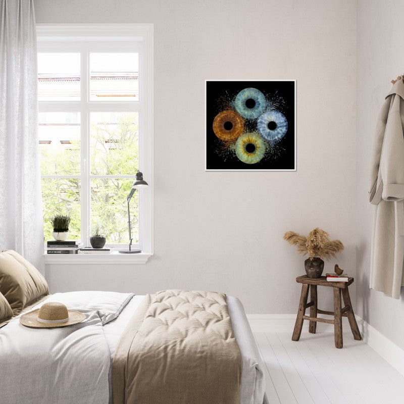 Own Your Beauty: Create Stunning Custom Iris Wall Art - Iris Blink®